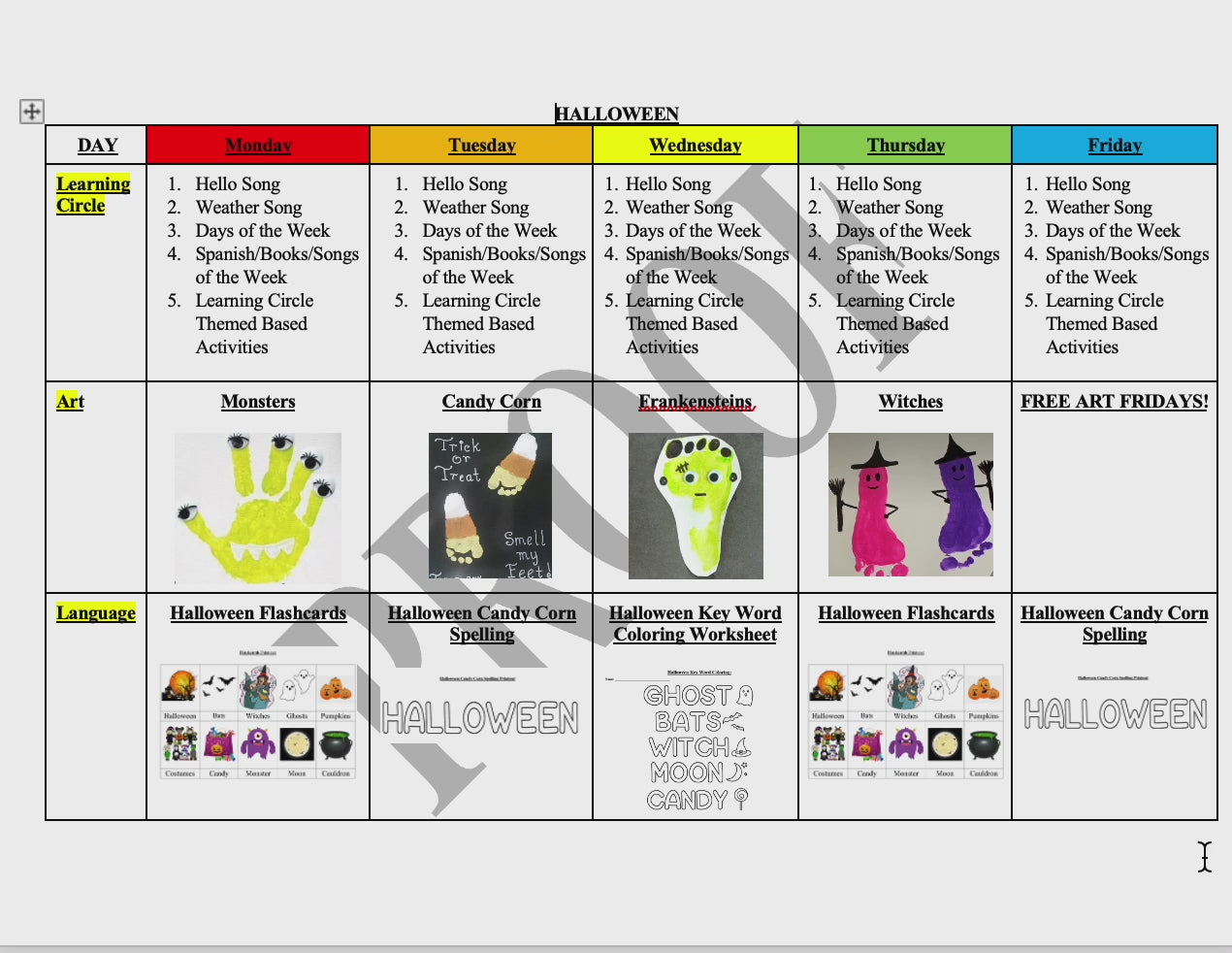 Toddler Holiday Lesson Plan Bundle – Admin For You