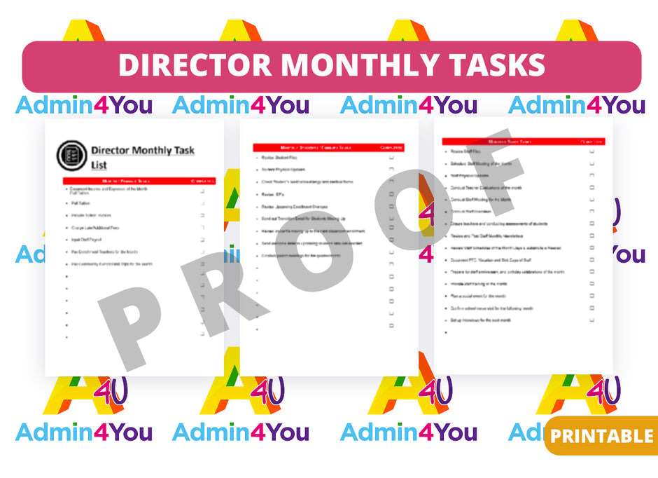 Checklists – Page 2 – Admin For You