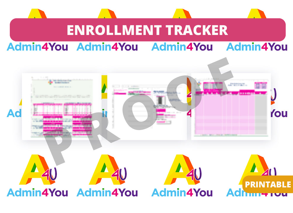 Childcare Enrollment Tracker – Admin For You