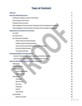 New Hire Employee Orientation Binder – Admin For You