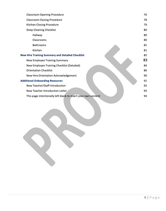 New Hire Employee Orientation Binder – Admin For You