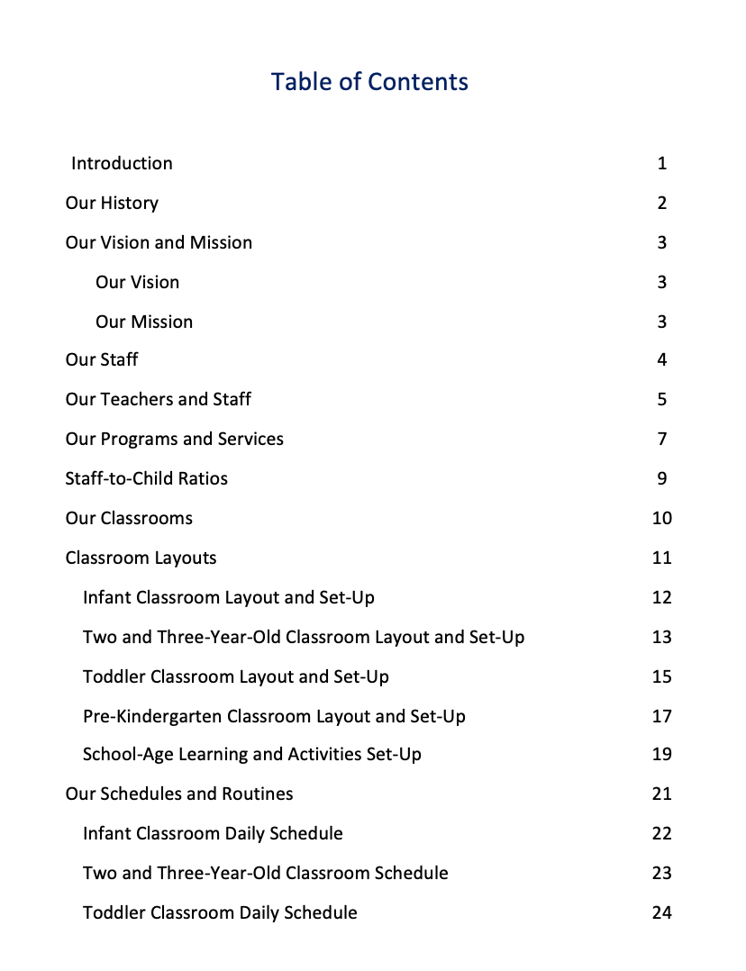Childcare Successful Tour Binder – Admin For You