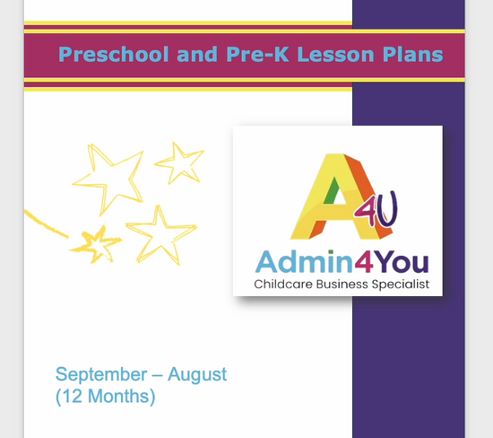 Full Year Preschool and Pre-K Curriculum Version 1 – Admin For You