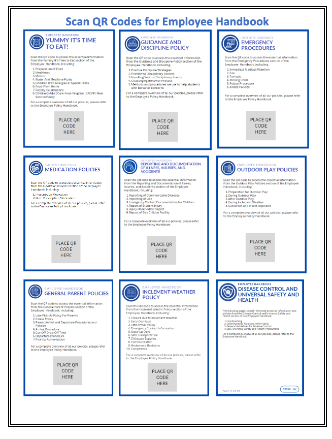 Qr Codes for Employee Handbook – Admin For You