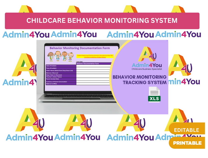 Childcare Behavior Monitoring Procedure and Tracking System – Admin For You