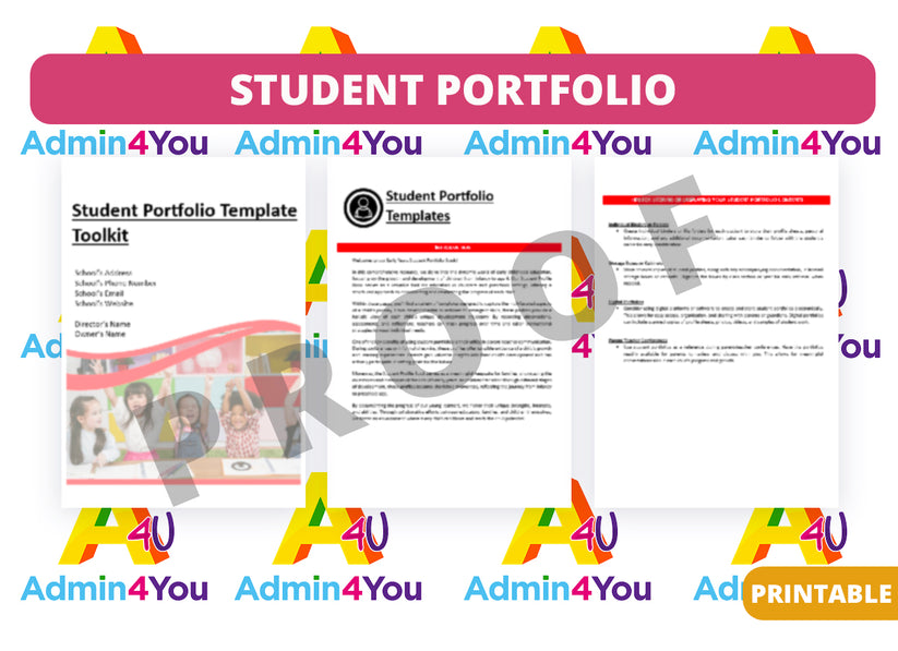Student Portfolio – Admin For You