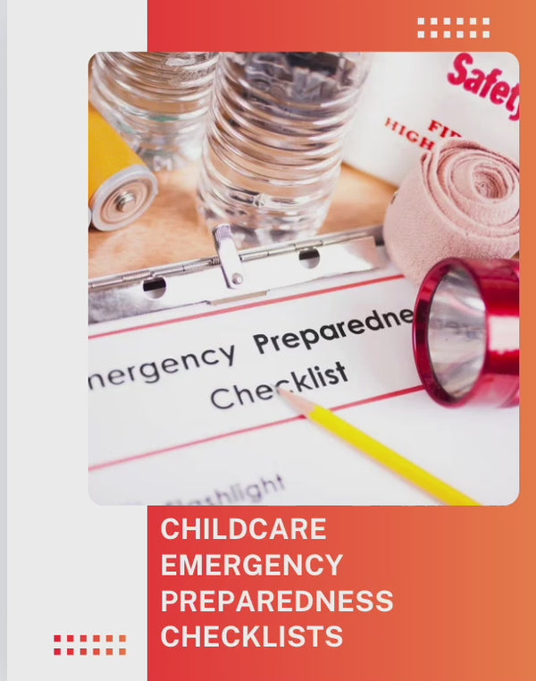 SOP Series: Childcare Emergency Prepared Checklist Bundle – Admin For You