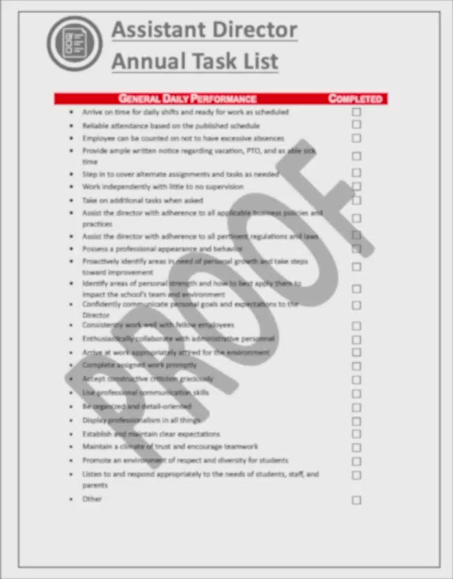 Checklists – Admin For You