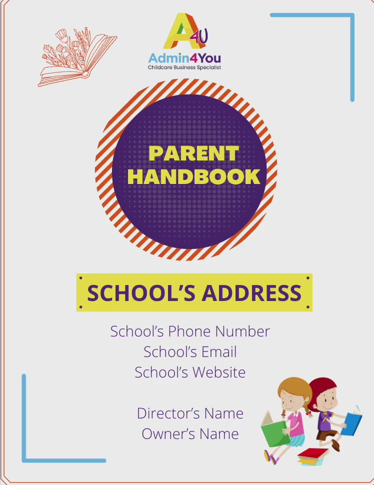 The Parent Handbook (Updated Layout Canva) – Admin For You